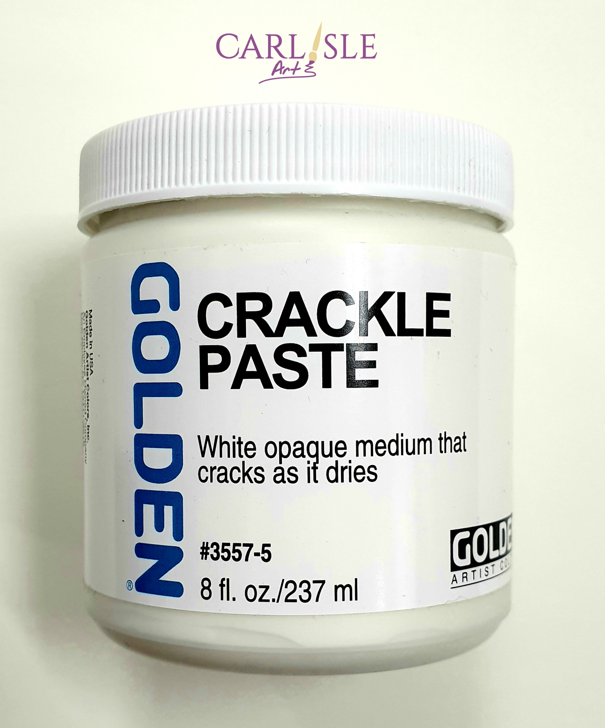Golden Paste Golden Crackle Paste - 32 Oz Jar Golden Artist Colors